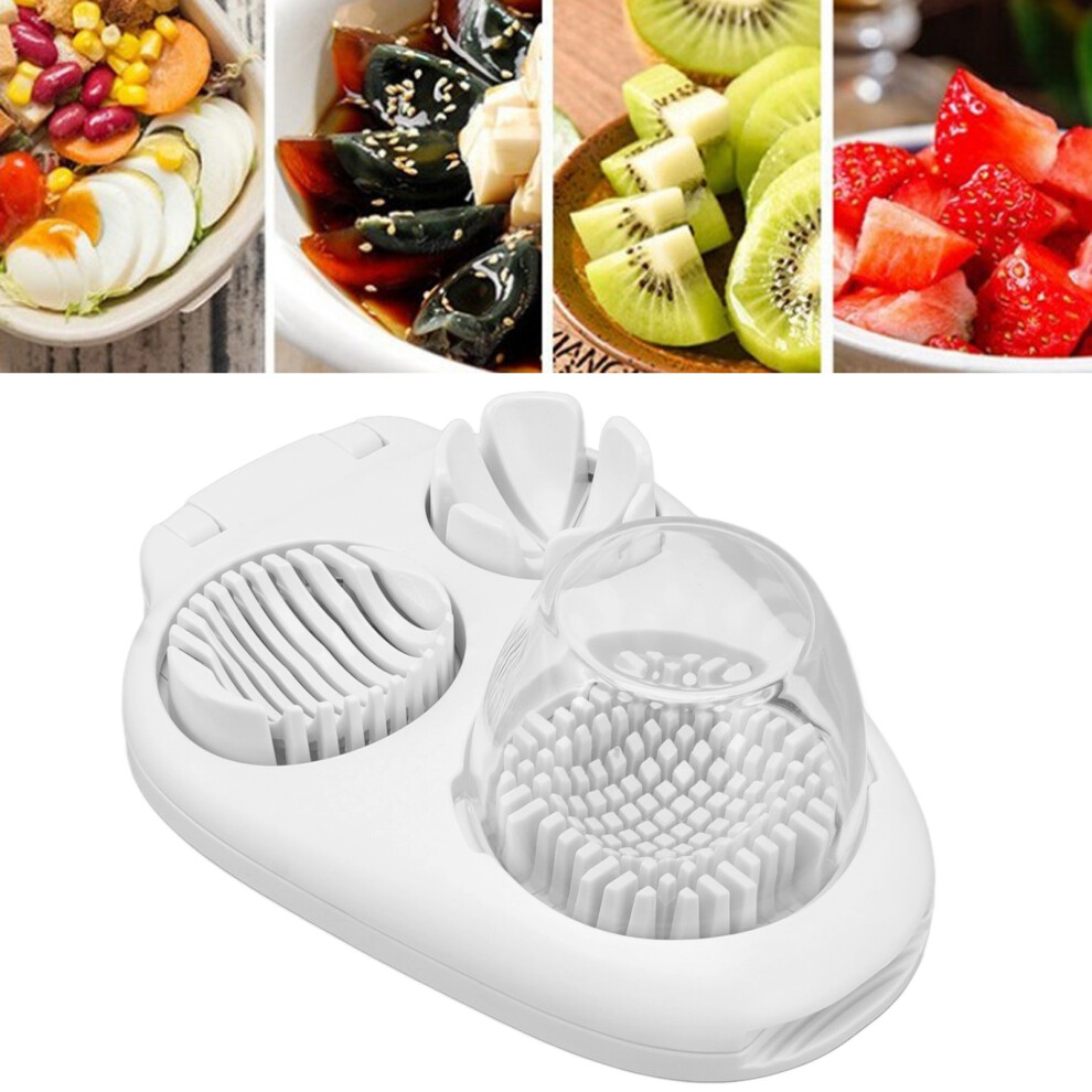 Sleek Egg Dicer with Three Slice Modes, Stainless Steel Blades, and ...