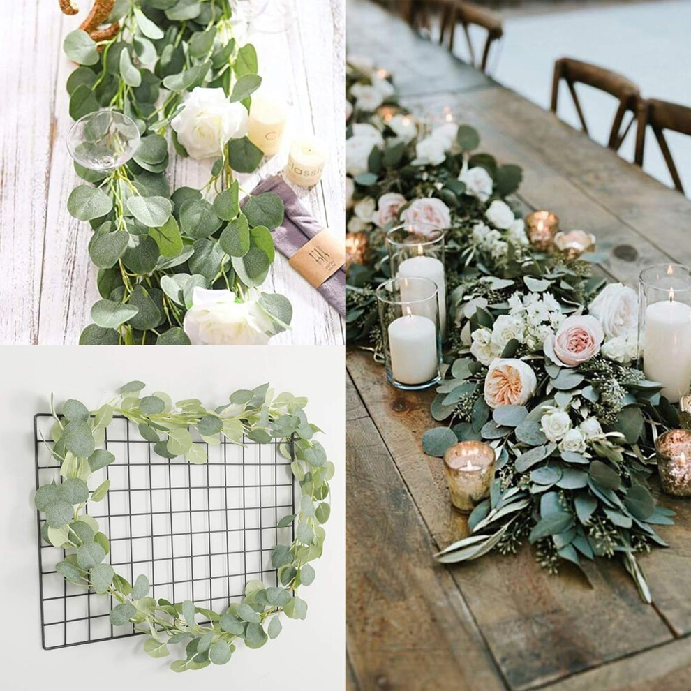 Guirlande d'eucalyptus artificiel pour la décoration intérieure et ...