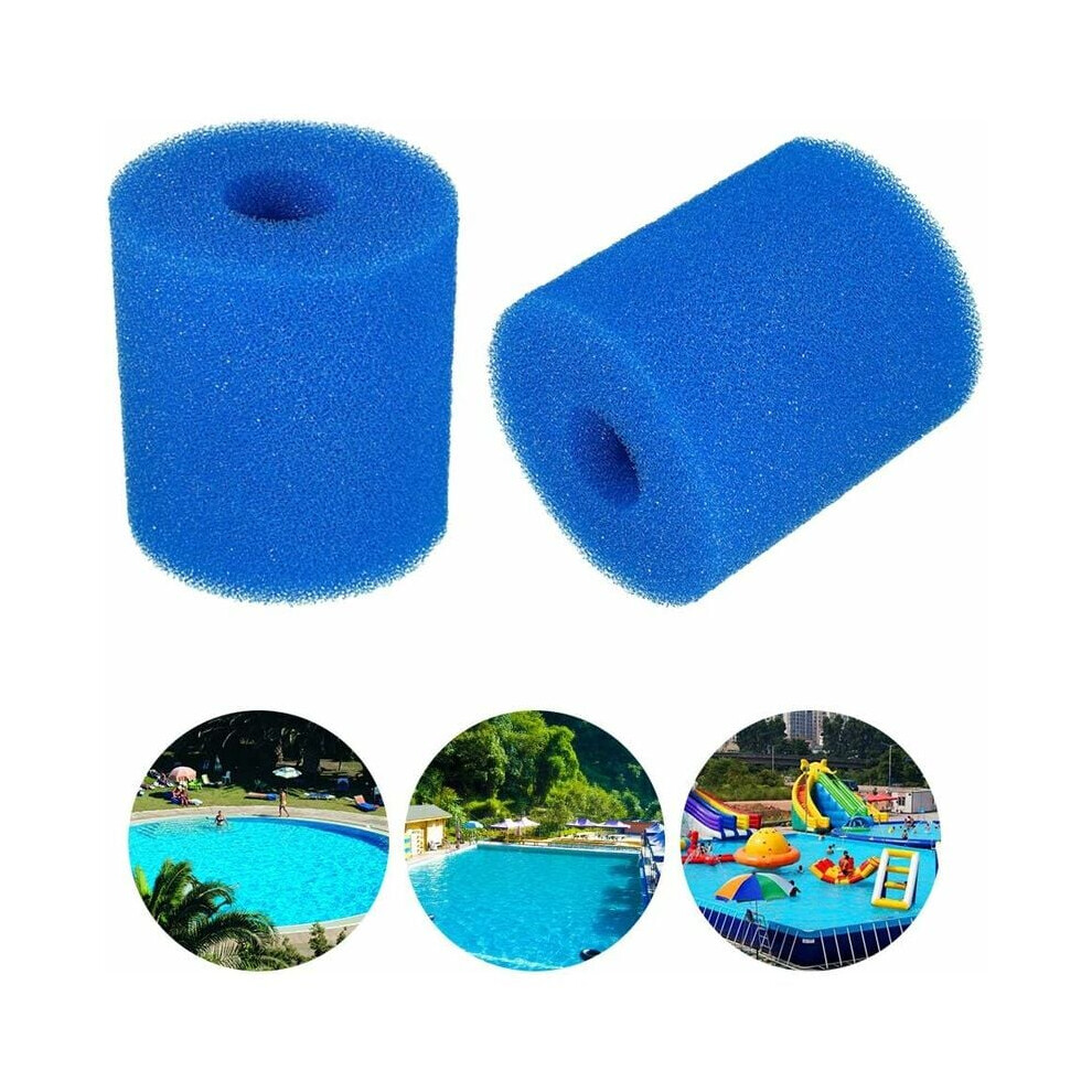 Mousse filtrante pour piscine, cartouche filtrante lavable pour une eau ...