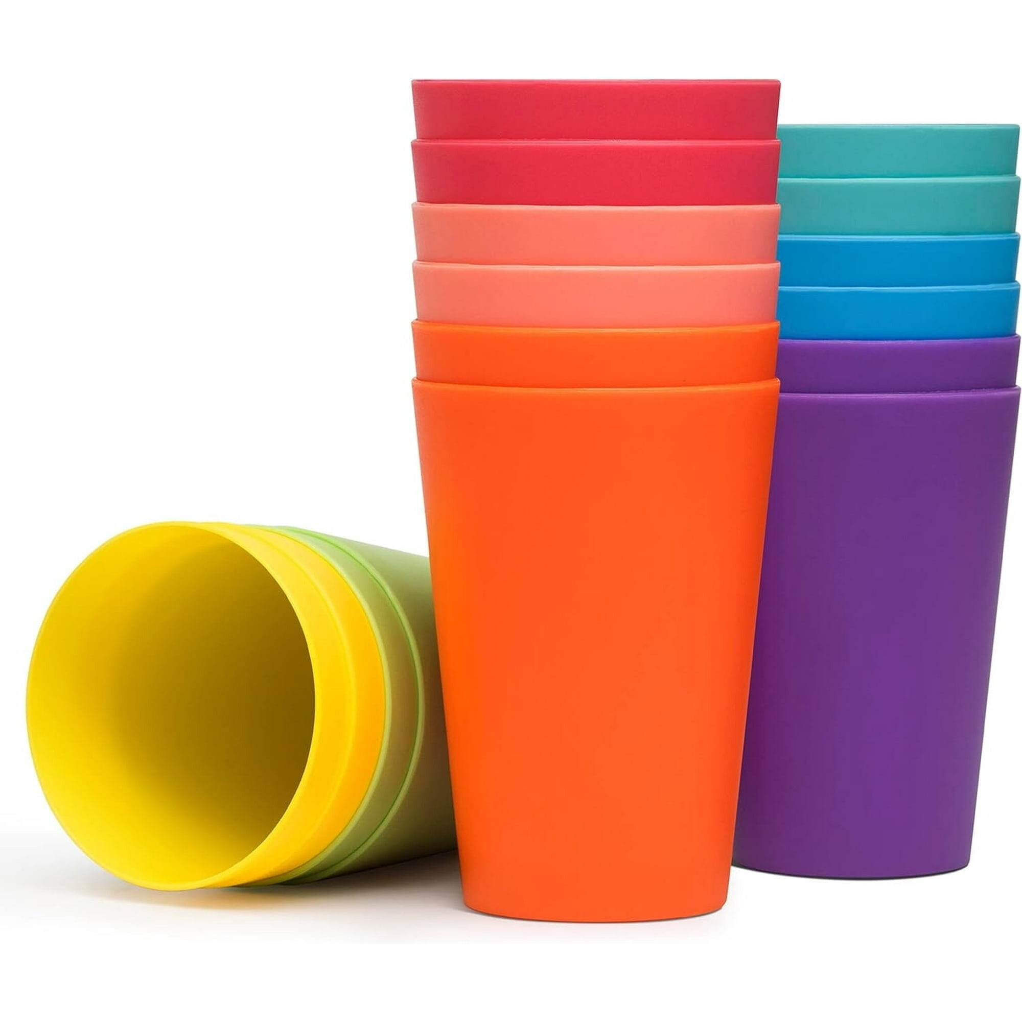 Gobelets incassables - Empilables et réutilisables - 265 ml - Plastique ...