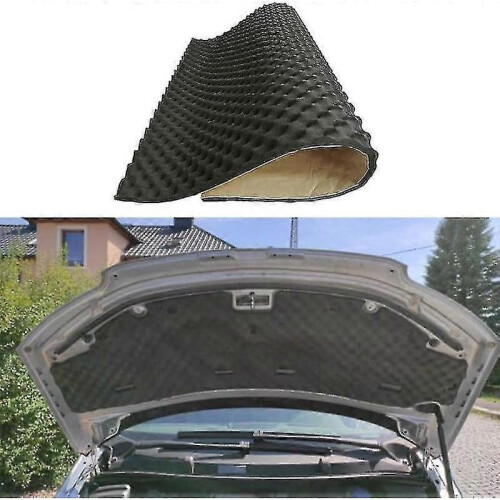 Car Hood Sound Deadening Mat - Heat & Noise Insulation for Engine ...