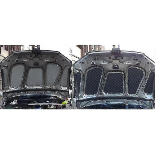 Car Hood Sound Deadening Mat - Heat & Noise Insulation for Engine ...