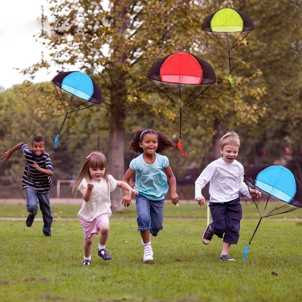 Parachutes de vol pour enfants, en nylon résistant et durable, imitant ...