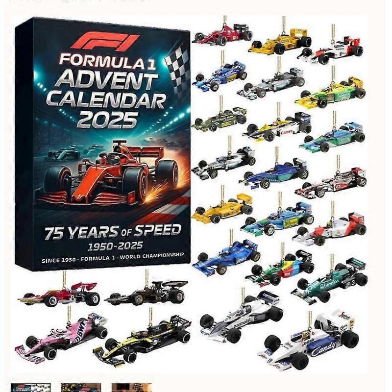 Formula 1 2025 Blind Box Advent Calendar – Perfect for F1 Fans' Holiday ...