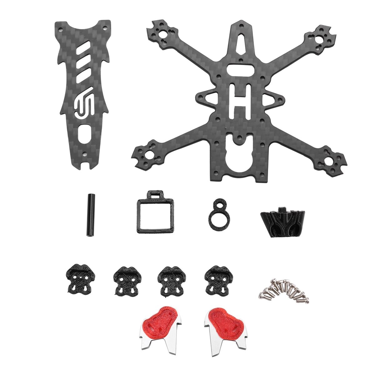 Kit de 2 marcos para unidad aérea O4, 50 mm, 2 pulgadas, hélice ...
