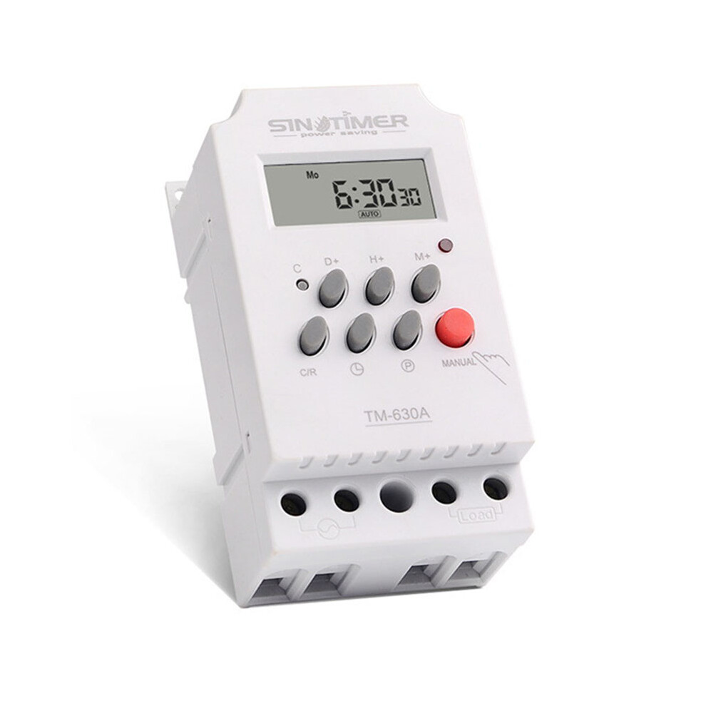 SINOTIMER 12V DC Input 7 Days Programmable 24Hrs MINI TIMER SWITCH Time ...