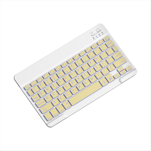 10inch Backlit Keyboard Bluetooth Protable Mini Mute Keyboard for Cell ...
