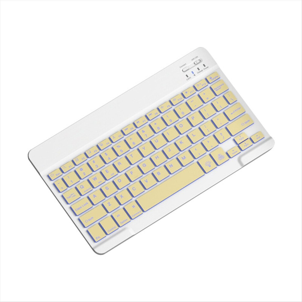 10inch Backlit Keyboard Bluetooth Protable Mini Mute Keyboard for Cell ...