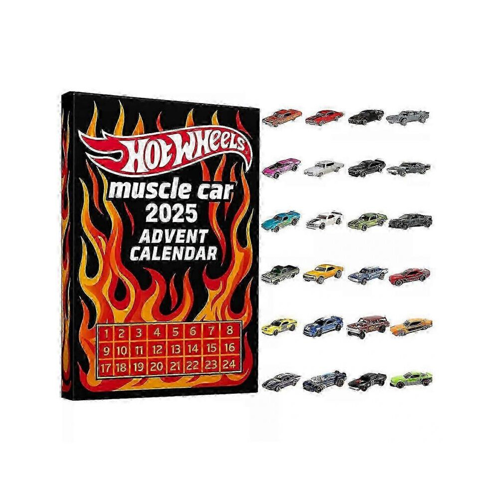 Muscle Toy Car Advent Calendar Toy Car Advent Calendar Blind Box on OnBuy