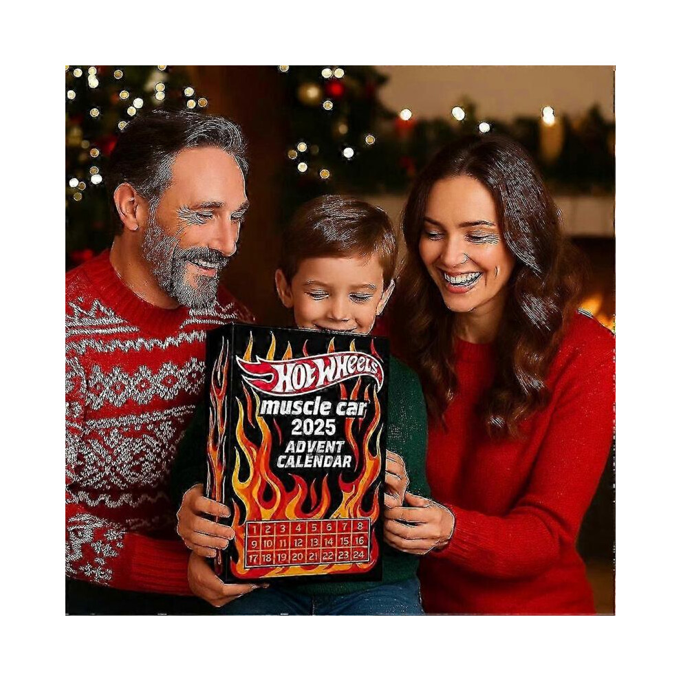 Muscle Toy Car Advent Calendar Toy Car Advent Calendar Blind Box on OnBuy