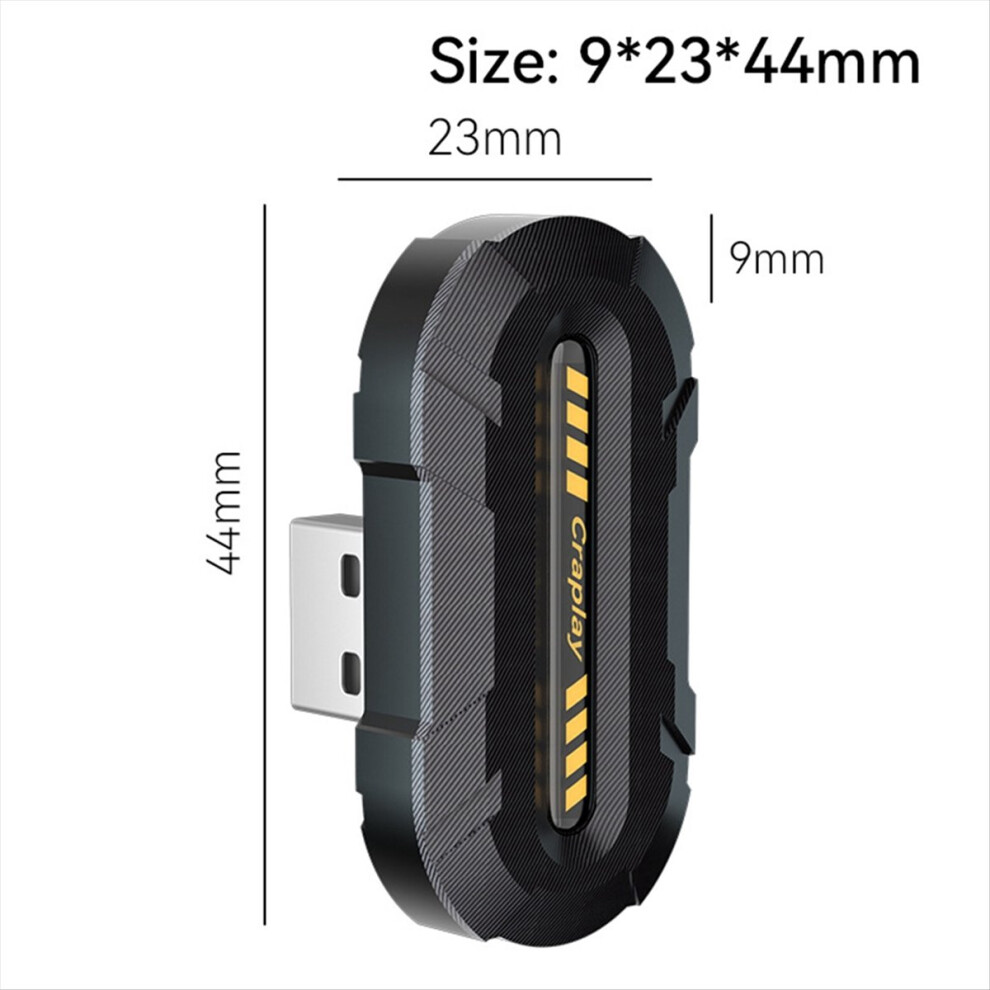 USB 2 in 1 Wireless Carplay Android Adapter Car Wired Convert to Auto ...