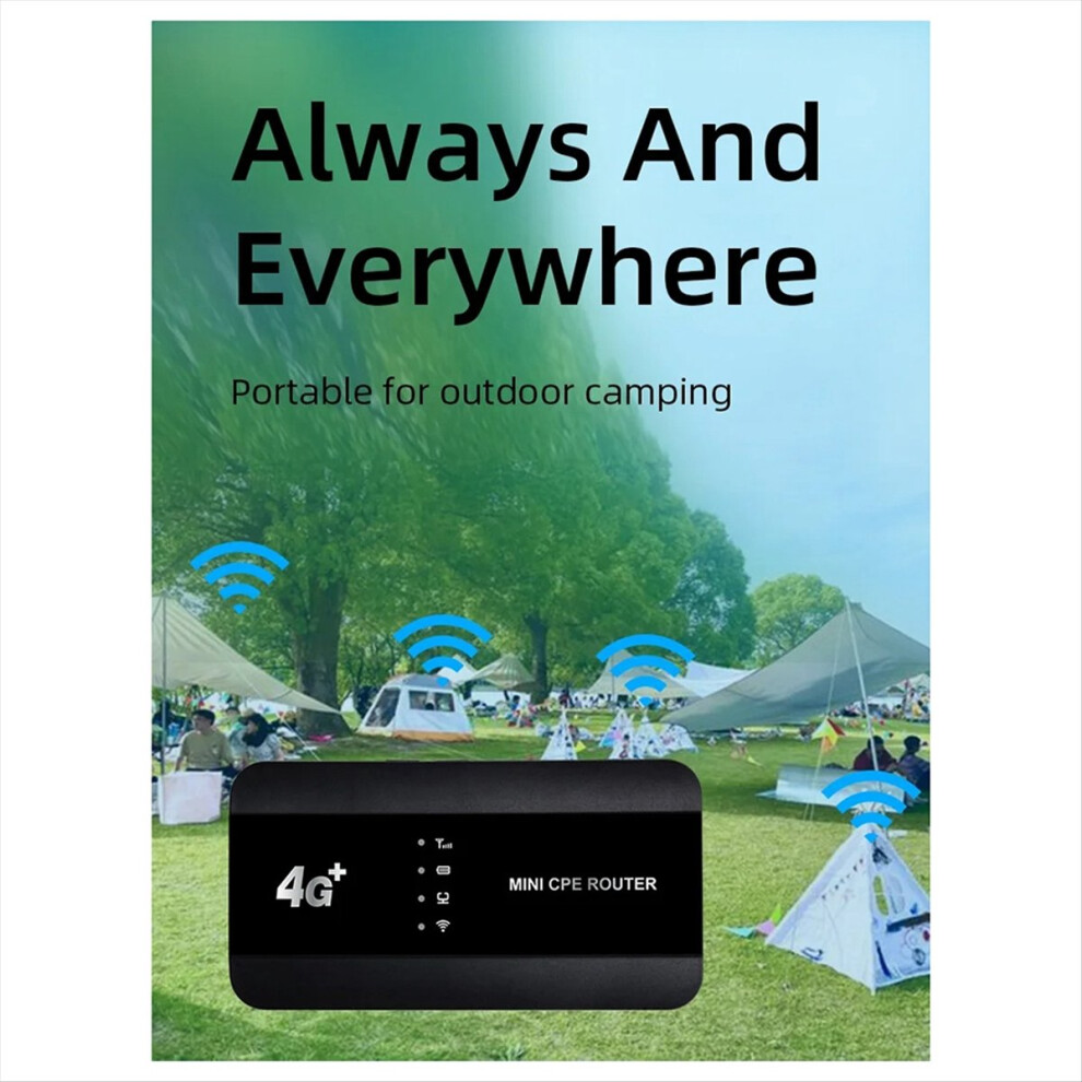 Neuer tragbarer 4G-MiFi-WLAN-6-Router mit LAN-Anschluss, Mini-CPE ...