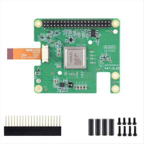 For AI HAT+,Build-in -8 Accelerator to Quickly Build A Wide Range of AI ...
