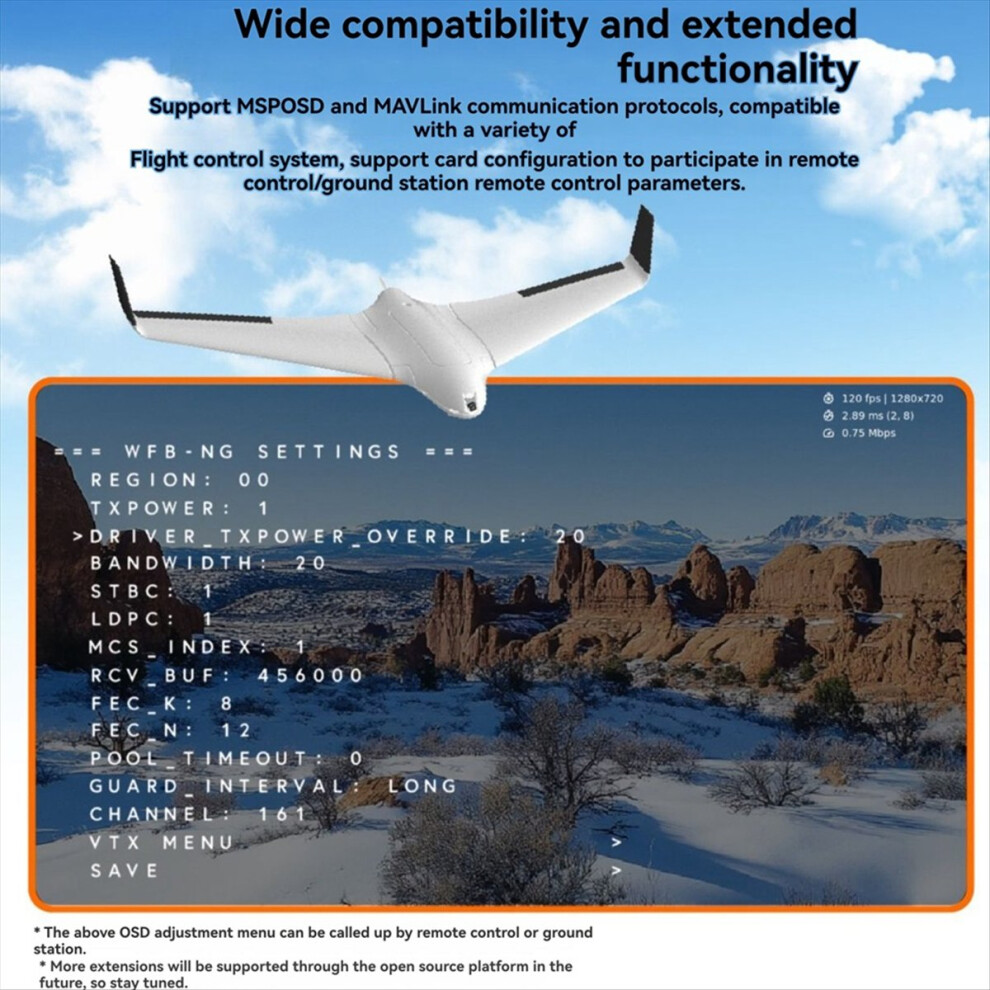 For WiFiLink2-G HD VTX Digital FPV Transmitter Based on OpenIPC with ...