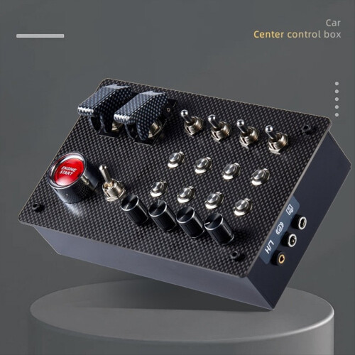 Horizontal Button Box SIM Racing Control Simulator Multi-Function for Simagic Fanatec Vertical ...