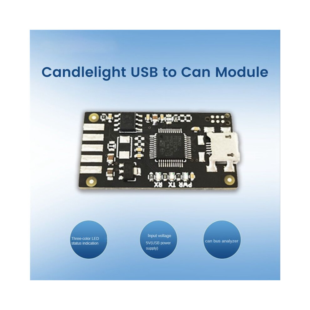USB to Can Module CAN Bus Analyzer Debug Adapter LED Indicator for Open ...