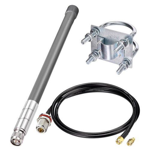 868 MHz LoRa Antenna Aerial Outdoor 3DBi Fiberglass LoRaWAN 1M Cable ...