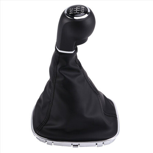 6 Speed Car Gear Shift Knob with Boot Manual Trans on OnBuy