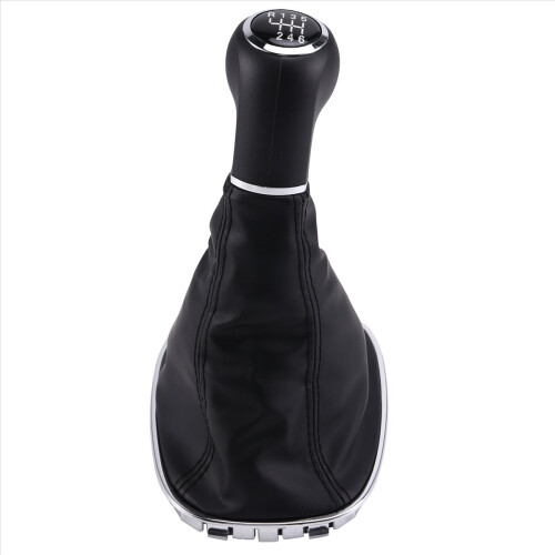 6 Speed Car Gear Shift Knob with Boot Manual Trans on OnBuy