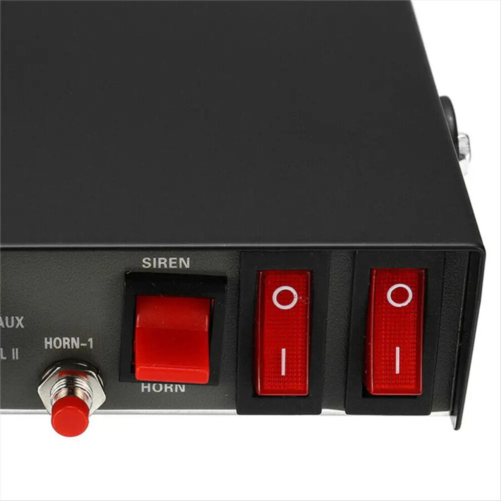 200W 9 Sound Loud Warning Alarm Police Fire Siren on OnBuy