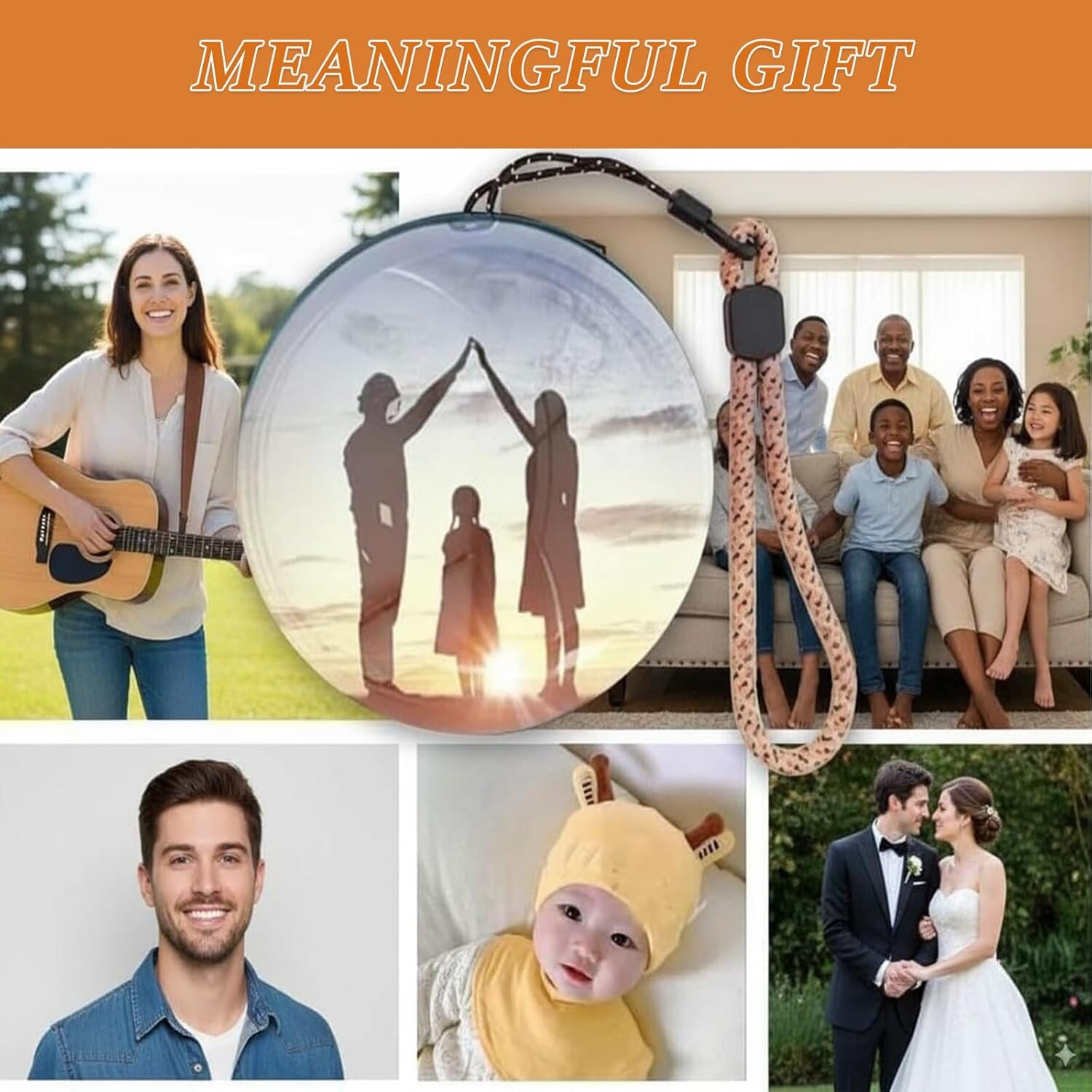 Memory Orb Memory Sphere Lamp Video, Rechargeable Crystal Ball Video ...