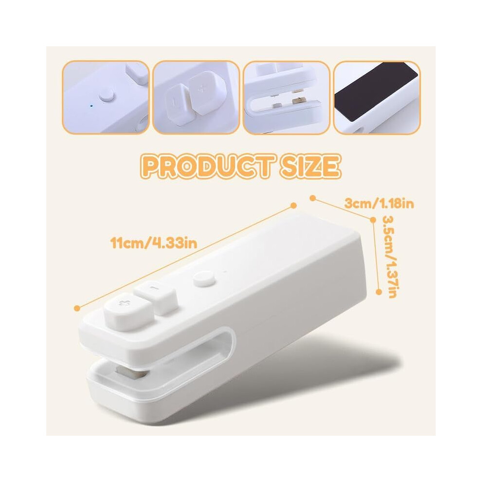 2 v 1 rezák a zvárač vriec 2024, upgrade zvárač, prenosný vakuový ...