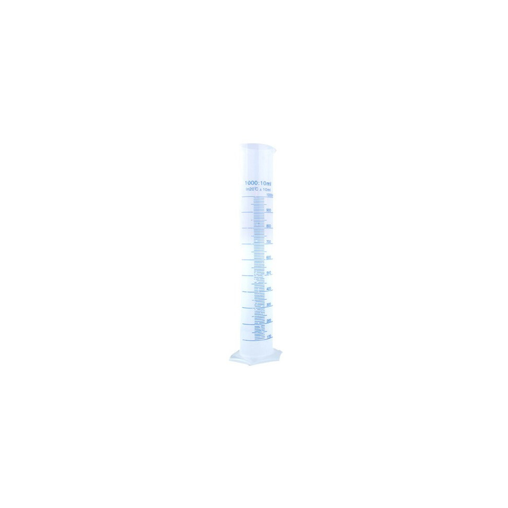 Cylindre gradué de 1000 ml à large bord et bec verseur conique pour ...