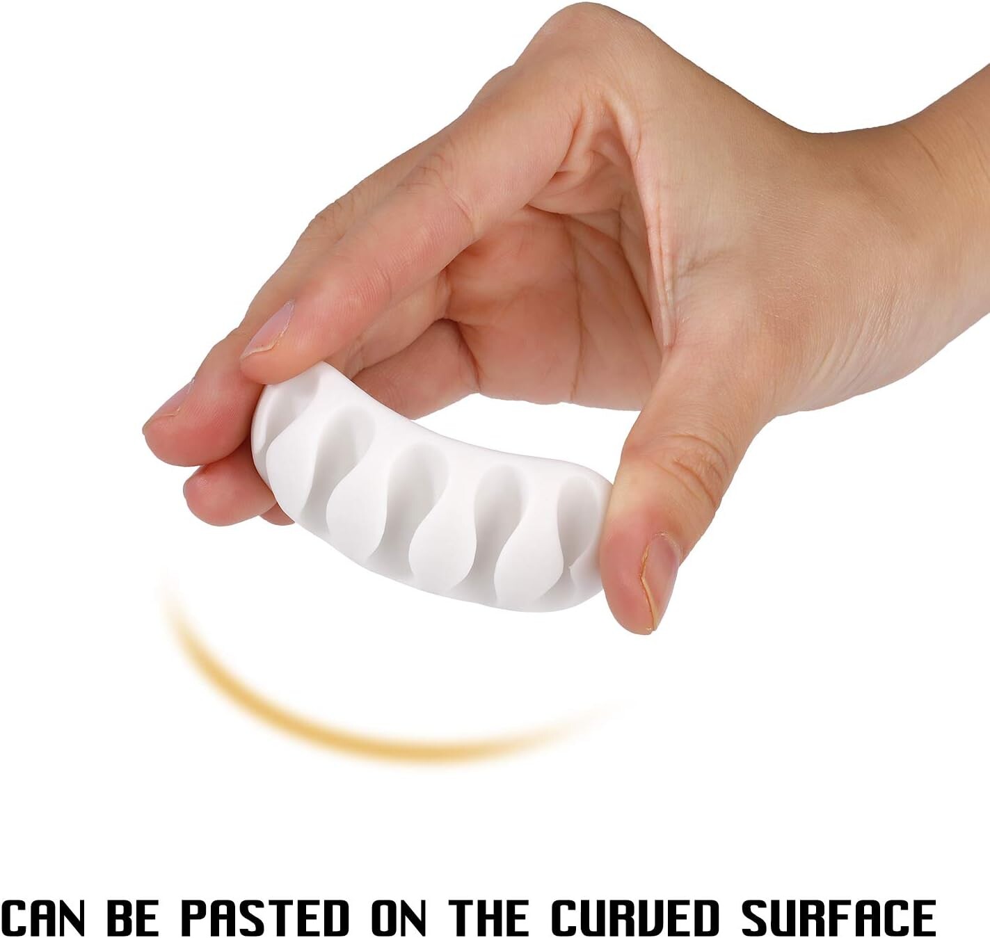 Cable Organizer Clips, Desk Cord Manager, Flexible Non-Toxic Material ...