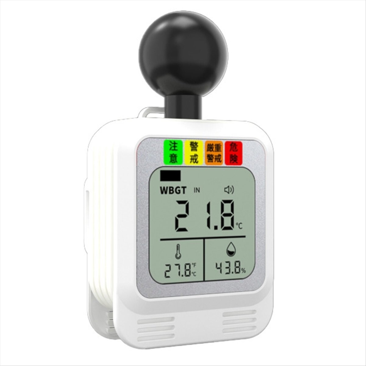 WBGT Heat Stress Monitor Heat Index Meter Portable High Temperature ...