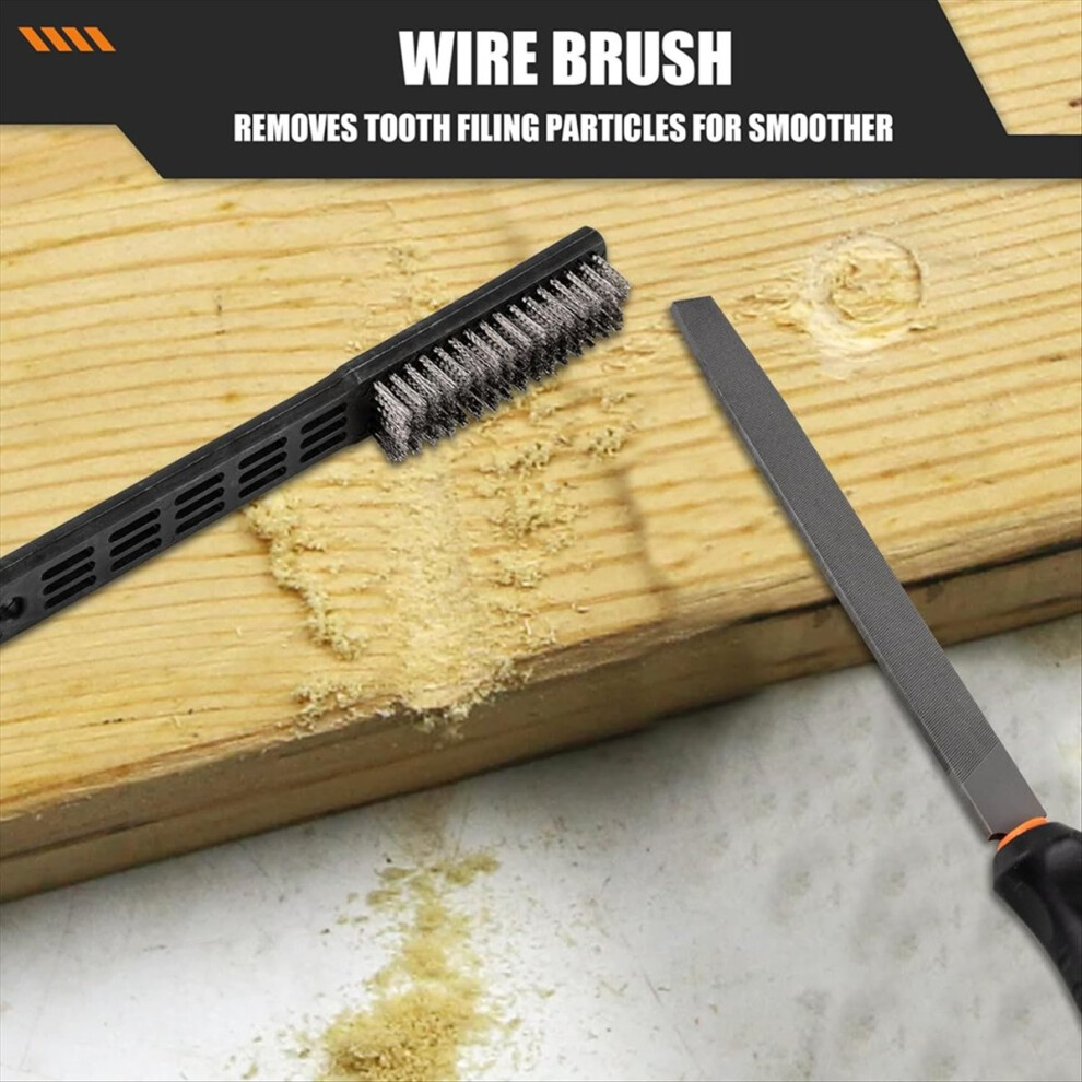 17-Piece Metal File Set, Upgraded Half-, Angle, Round, Flat and Needle ...