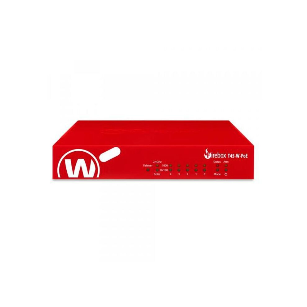 Firewall - WATCHGUARD - Firebox T45-W-PoE - 8 Ports - PoE - Total ...