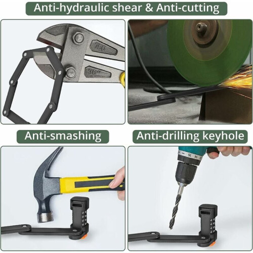 Bike Lock Innovation, Compact & Lightweight Design with Strong and ...