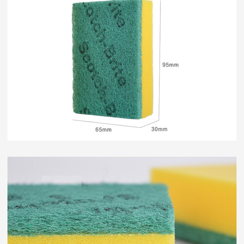 Kitchen Sponge for Ultra-Absorbent Cleaning, Non-Scratch Surface ...
