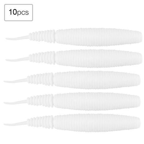 Kit de iscas de pesca em plástico macio, essencial para peixes de pesca ...