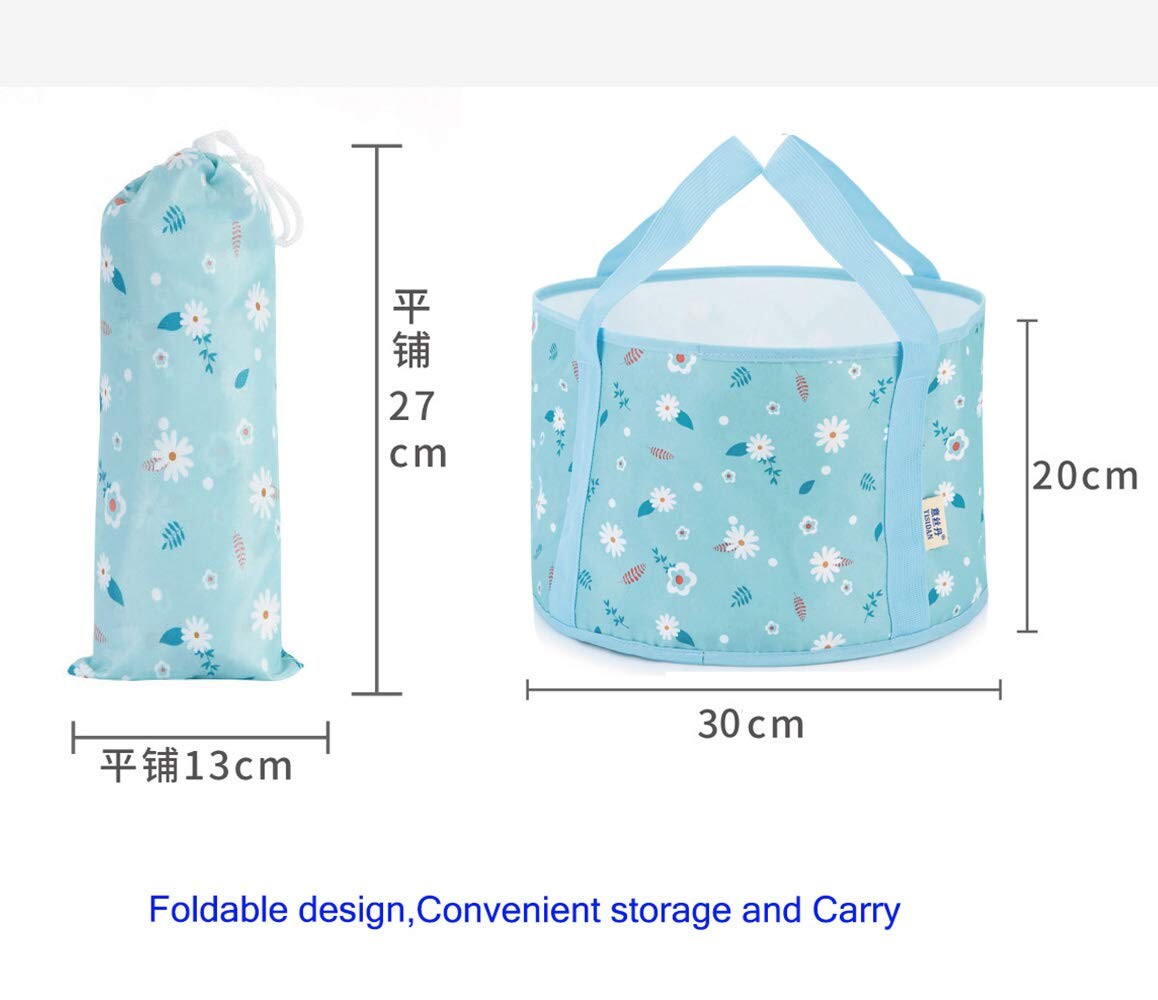 Collapsible Foot Basin, Portable Foot Spa, Travel Foot Bath for Outdoor ...