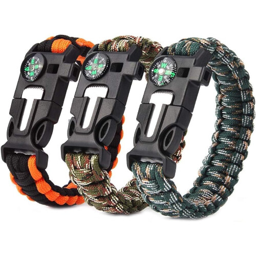 Pulsera de supervivencia, accesorios de supervivencia al aire libre ...