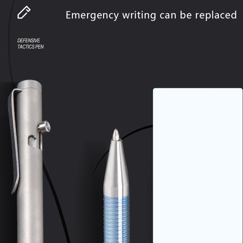 Stylo tactique indispensable au quotidien, doté de rainures ...