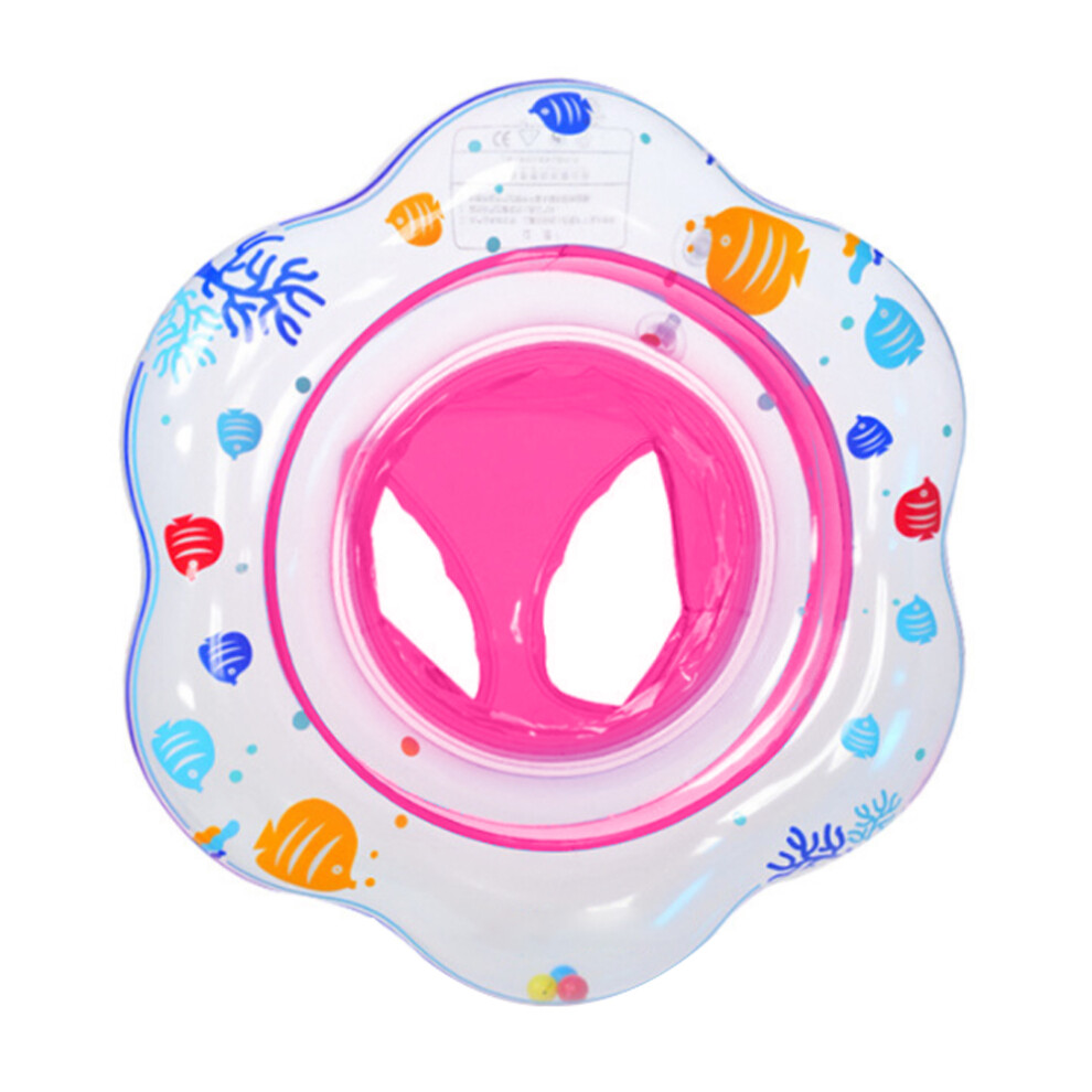 Inflatable Baby Swimming Float with Seat, Double Safety Valves, Non ...