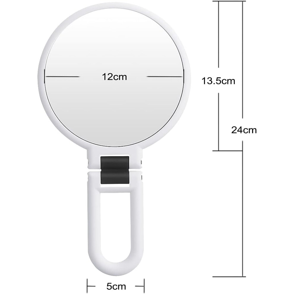 Accessoire de voyage indispensable : Miroir double face portable, cadre ...
