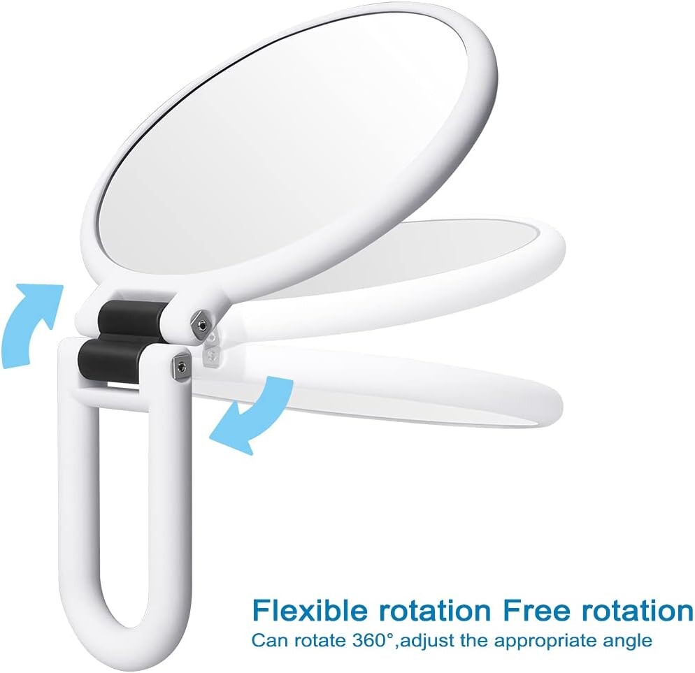 Accessoire de voyage indispensable : Miroir double face portable, cadre ...