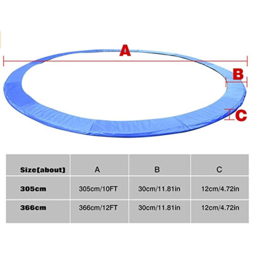 Protection de ressorts pour trampoline : sécurité renforcée, épaisseur ...