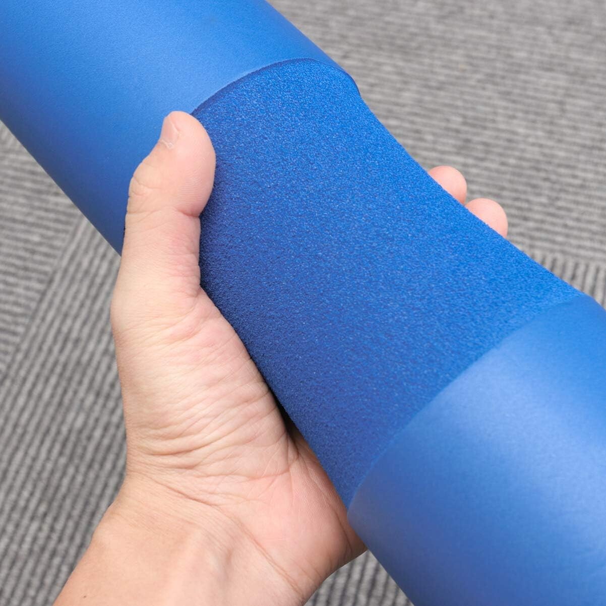 Coussinet antidérapant pour squats avec barre d'haltères, empêchant les ...
