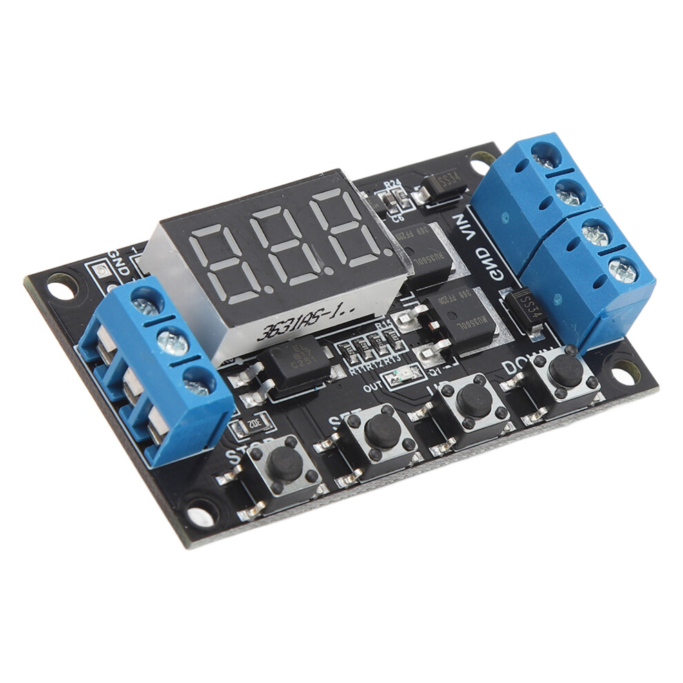 Cycle Timing Relay Module High Precision Adjustable Timer DC 5V 30V ...