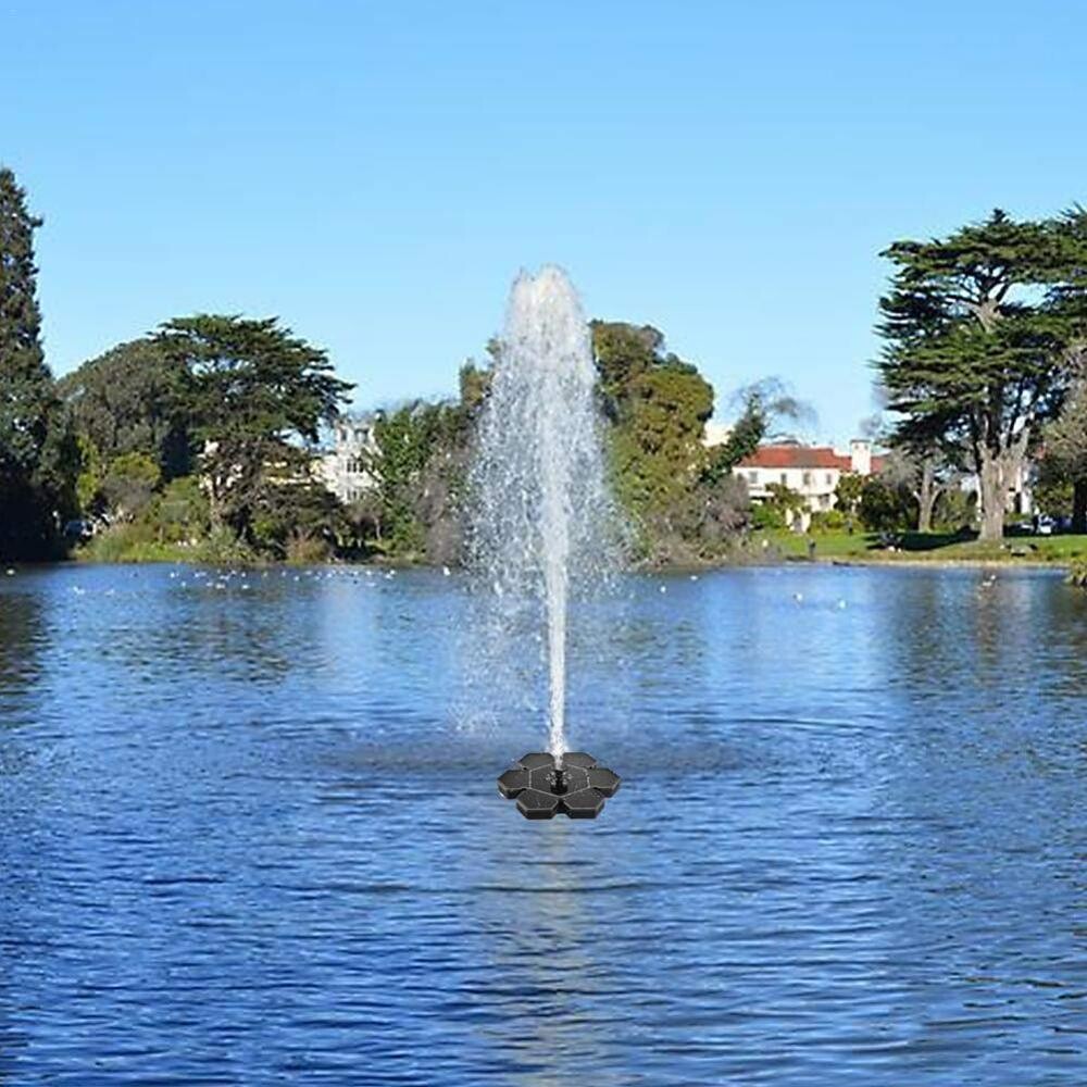 Service Life, Solar Water Fountain 2.4W Floating Birdbath with Multi ...