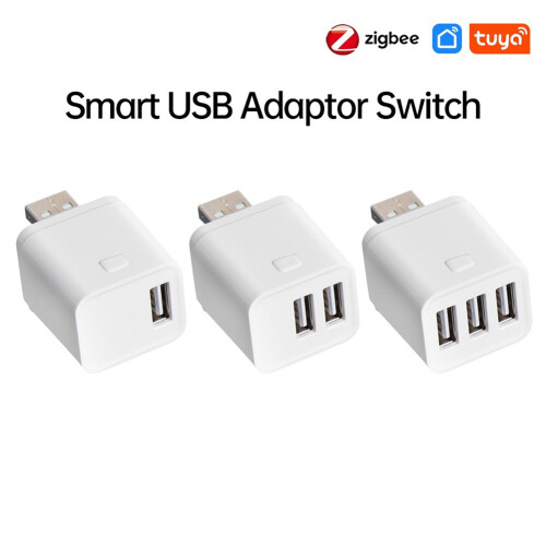 Tuya Smart Zigbee USB Adapter Switch 5V Mini Power for Yandex 1USB on OnBuy