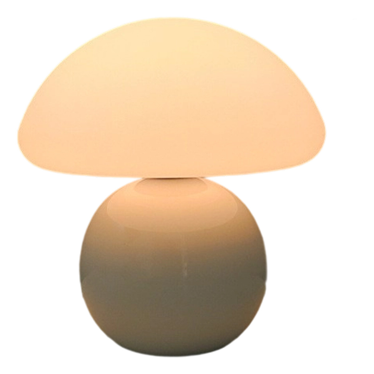 Veilleuse en verre à intensité variable, lampe champignon USB avec ...