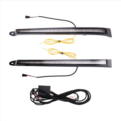 Dynamic Turn Signal Car DRL LED Daytime Running Light Fog Lamp for 450 ...