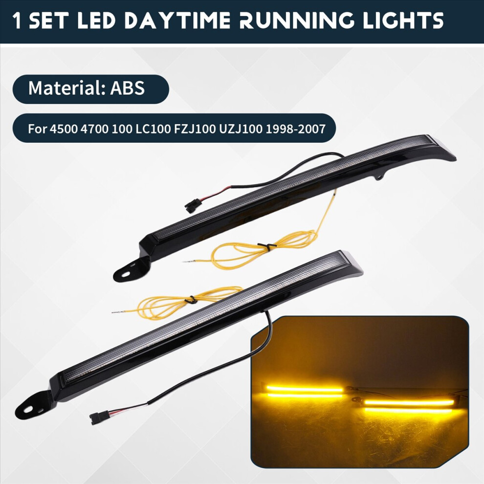 Dynamic Turn Signal Car DRL LED Daytime Running Light Fog Lamp for 450 ...