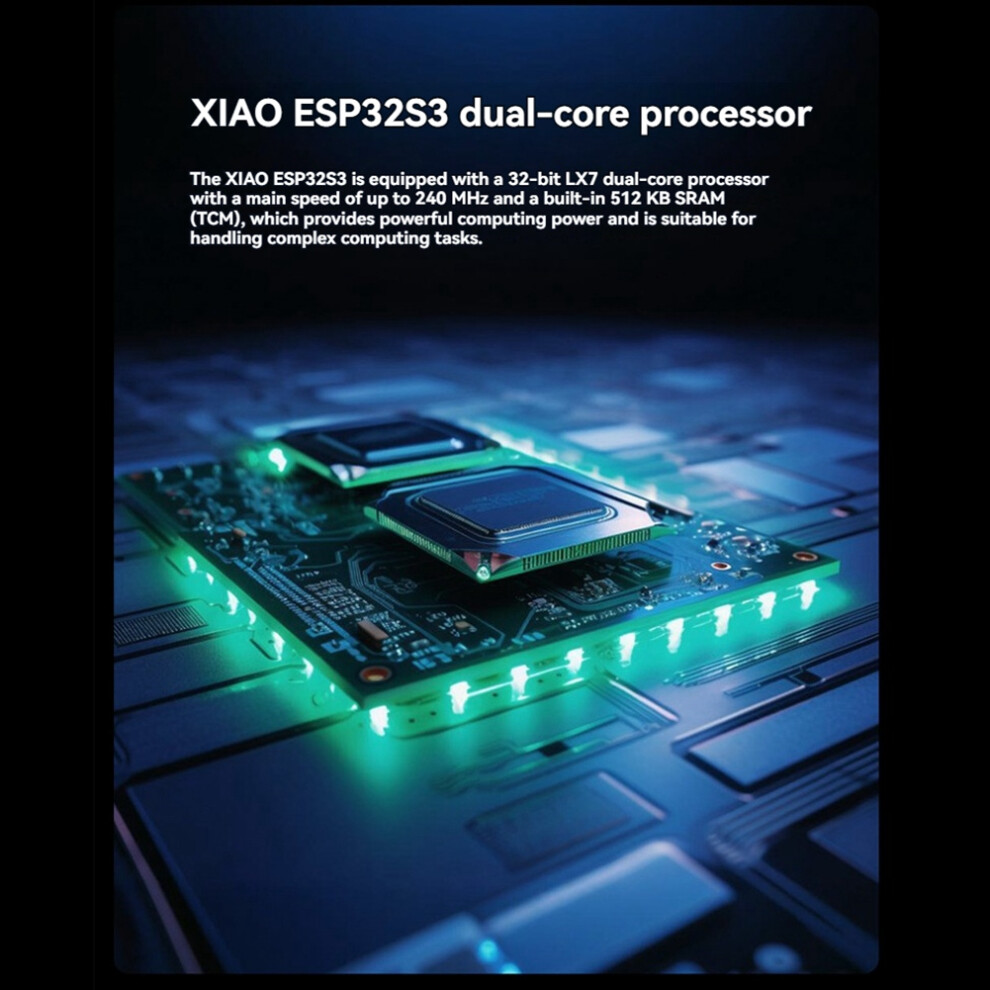 ESP32 S3 Sense 240MHz Thumb Wi-Fi Development Board Dual-Core 32-Bit P ...