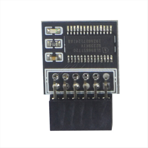 TPM 2.0 Encryption Security Module LPC-12PIN Motherboard Card Replacem ...
